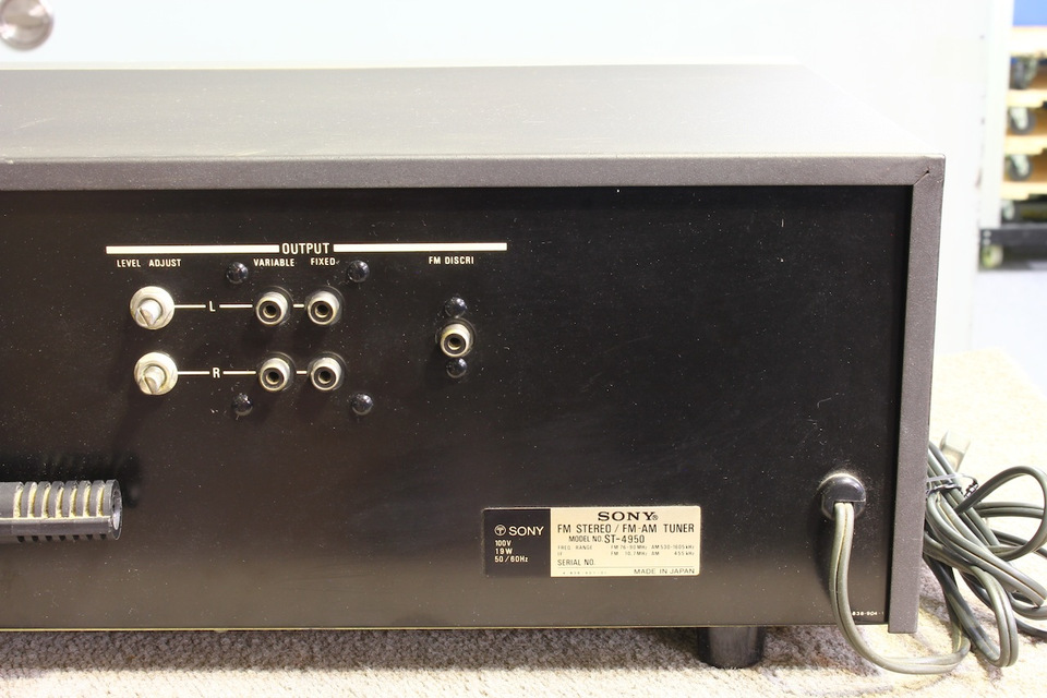 ST-4950 SONY - 中古オーディオ 高価買取・販売 ハイファイ堂