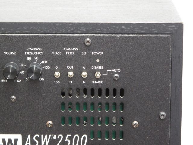 ASW2500 B＆W - 中古オーディオ 高価買取・販売 ハイファイ堂
