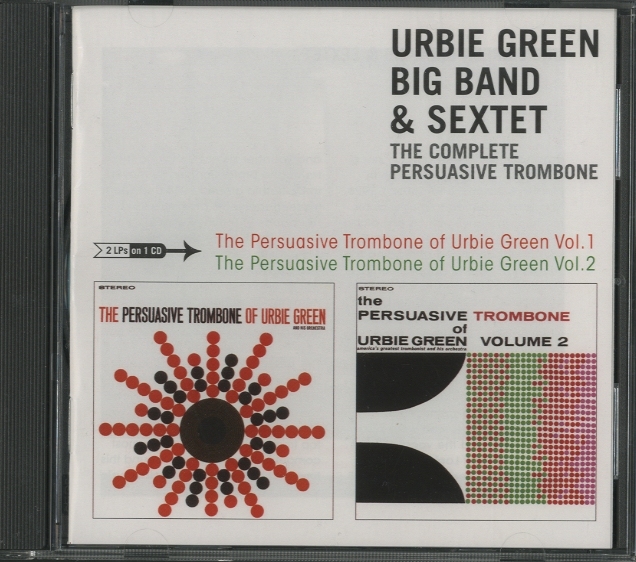 THE COMPLETE PERSUASIVE TROMBONE/URBIE GREEN URBIE GREEN - 中古オーディオ 高価買取 ...