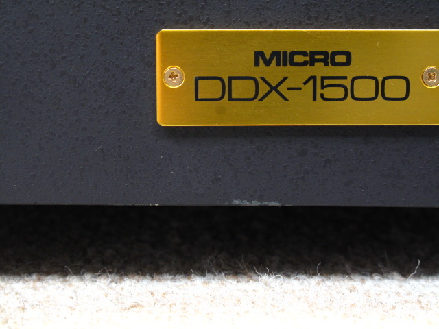 DDX-1500 MICRO - 中古オーディオ 高価買取・販売 ハイファイ堂