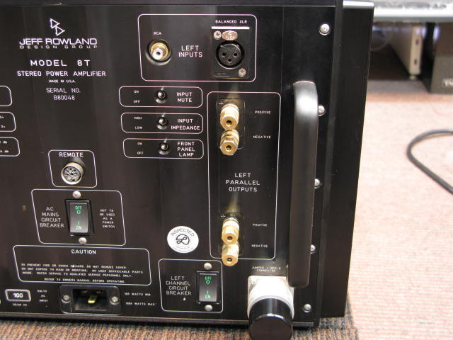 MODEL 8T JEFF ROWLAND - 中古オーディオ 高価買取・販売 ハイファイ堂