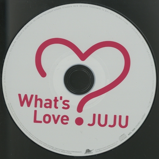 WHAT’S LOVE?/JUJU JUJU - 中古オーディオ 高価買取・販売 ハイファイ堂