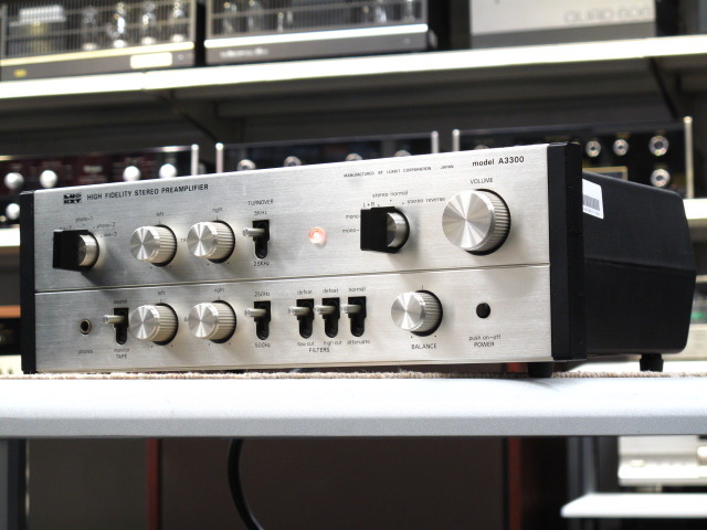 A3300+A33 LUXKIT - 中古オーディオ 高価買取・販売 ハイファイ堂