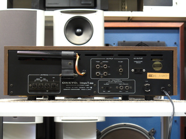 INTEGRA T-466 ONKYO - 中古オーディオ 高価買取・販売 ハイファイ堂 INTEGRA T-466 ONKYO - 中古オーディオ 高価買取・販売 ハイファイ堂