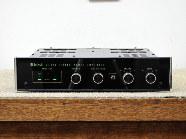 MC502 McIntosh - 中古オーディオ 高価買取・販売 ハイファイ堂