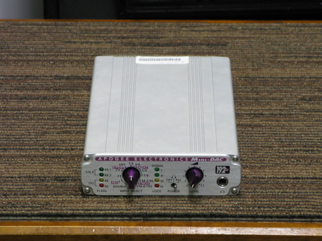 MINI-DAC NO USB APOGEE - 中古オーディオ 高価買取・販売 ハイファイ堂