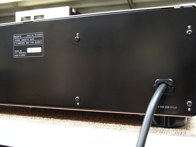 TC-KA7ES SONY - 中古オーディオ 高価買取・販売 ハイファイ堂