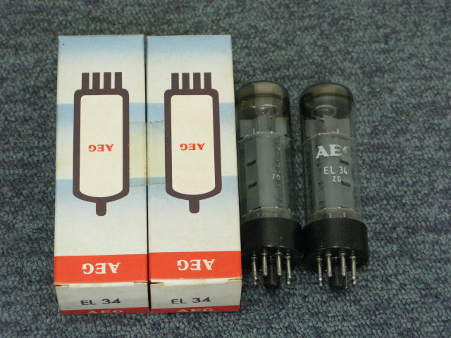 EL34 AEG - 中古オーディオ 高価買取・販売 ハイファイ堂