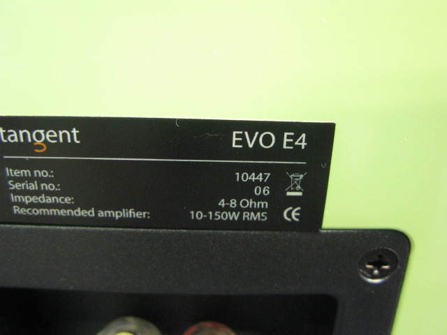 EVO E4 tangent - 中古オーディオ 高価買取・販売 ハイファイ堂