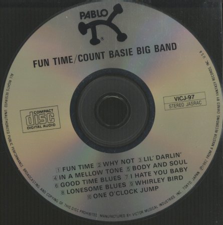 FUN TIME/COUNT BASIE COUNT BASIE - 中古オーディオ 高価買取・販売 ハイファイ堂