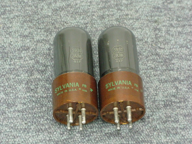 2A3W/5930 SYLVANIA - 中古オーディオ 高価買取・販売 ハイファイ堂