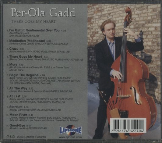 PER-OLA GADD/THERE GOES MY HEART BERNT ROSENGREN - 中古オーディオ 高価買取・販売 ハイファイ堂