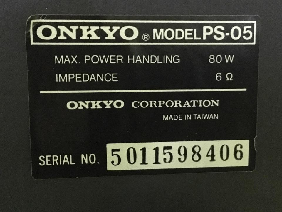 PS-05 ONKYO - 中古オーディオ 高価買取・販売 ハイファイ堂