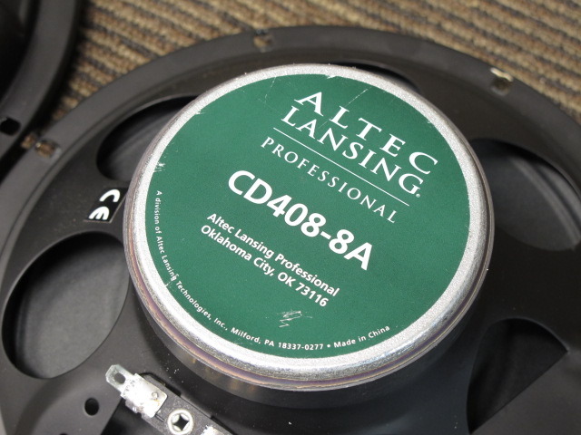 CD408-8A ALTEC - 中古オーディオ 高価買取・販売 ハイファイ堂