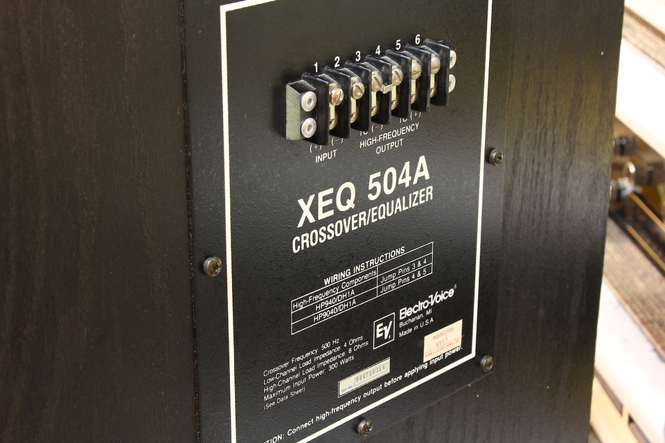 TL-606DW+XEQ504A ELECTRO VOICE - 中古オーディオ 高価買取・販売 ハイファイ堂
