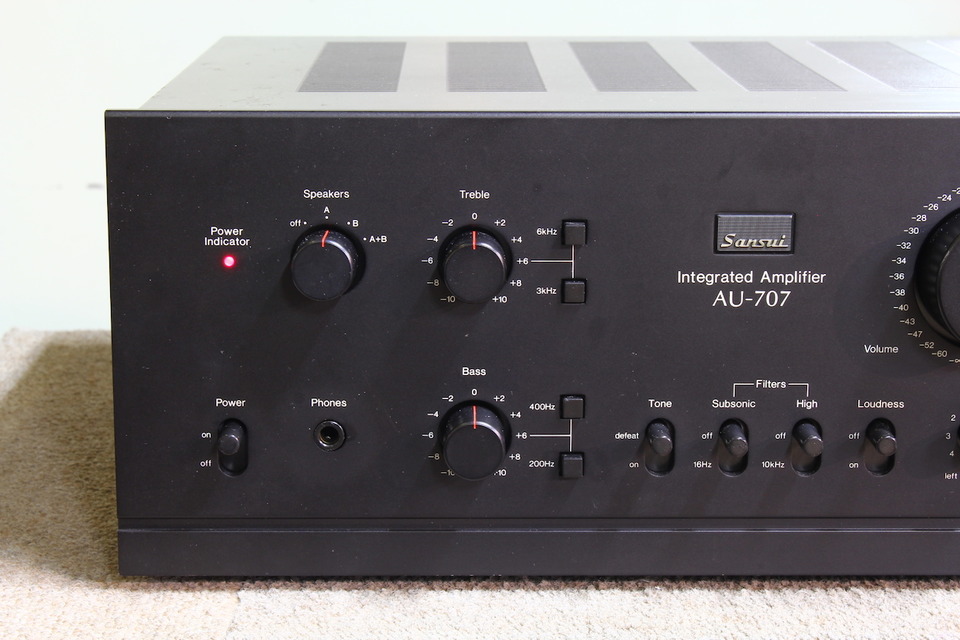 AU-707 SANSUI - 中古オーディオ 高価買取・販売 ハイファイ堂