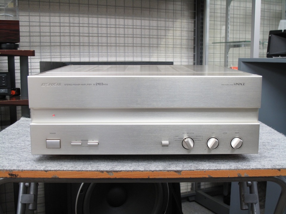 B-2103 MOS VINTAGE SANSUI - 中古オーディオ 高価買取・販売 ハイファイ堂