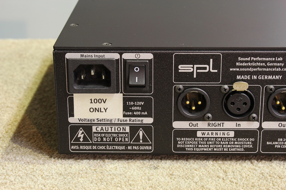 Volume 2（model 2602） SPL - 中古オーディオ 高価買取・販売 ハイファイ堂