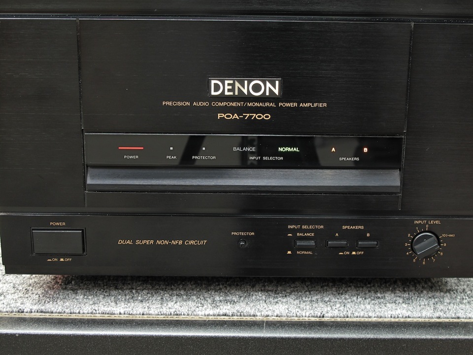 POA-7700 DENON - 中古オーディオ 高価買取・販売 ハイファイ堂