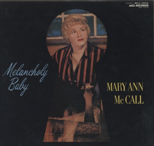 MELANCHOLY BABY/MARY ANN McCALL MARY ANN McCALL - 中古オーディオ 高価買取・販売 ハイファイ堂