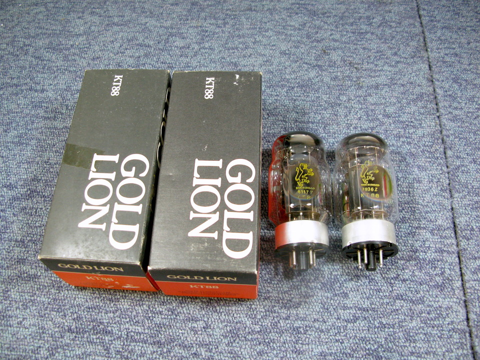 KT88 GOLD LION - 中古オーディオ 高価買取・販売 ハイファイ堂
