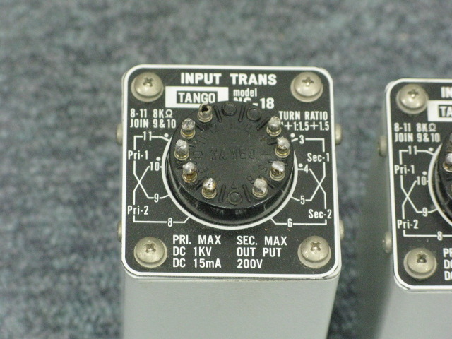 NC-18 TANGO - 中古オーディオ 高価買取・販売 ハイファイ堂