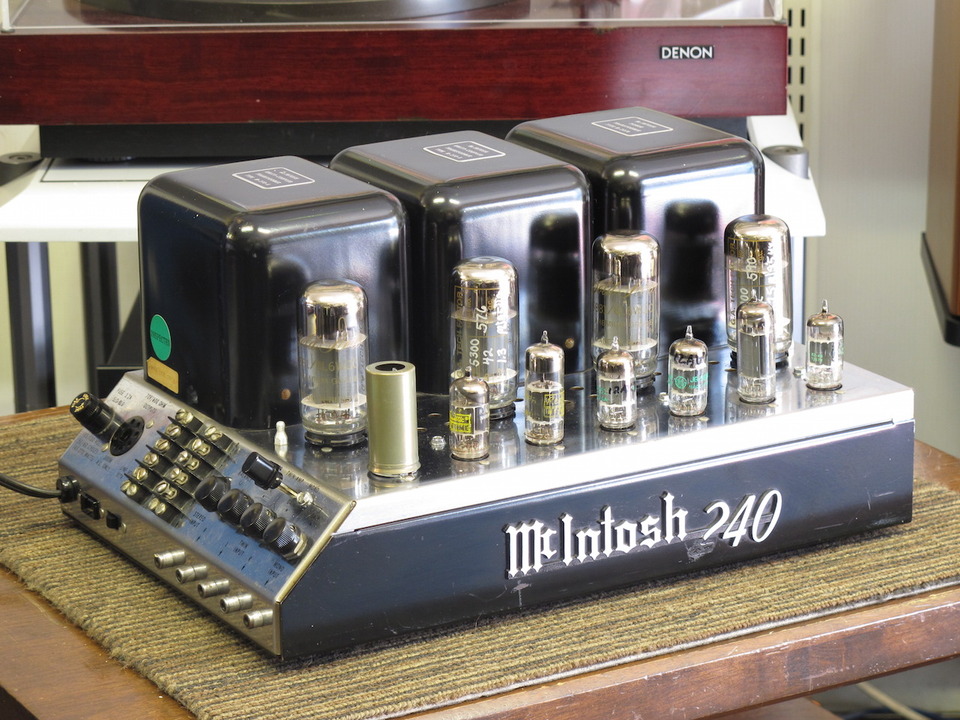 MC240 McIntosh - 中古オーディオ 高価買取・販売 ハイファイ堂