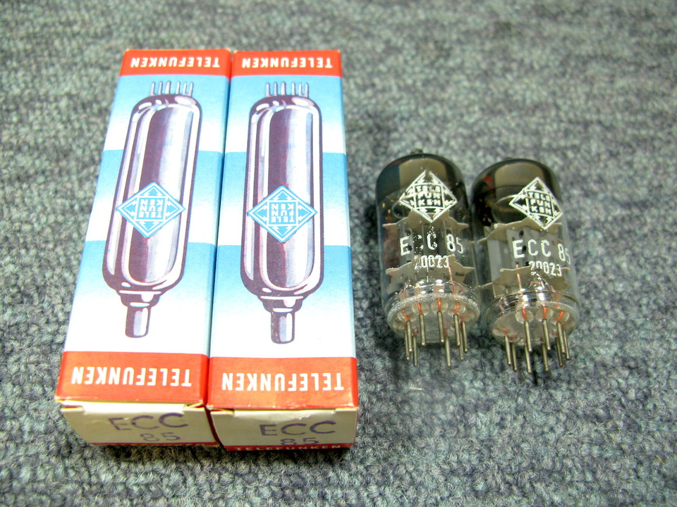 ECC85 TELEFUNKEN - 中古オーディオ 高価買取・販売 ハイファイ堂