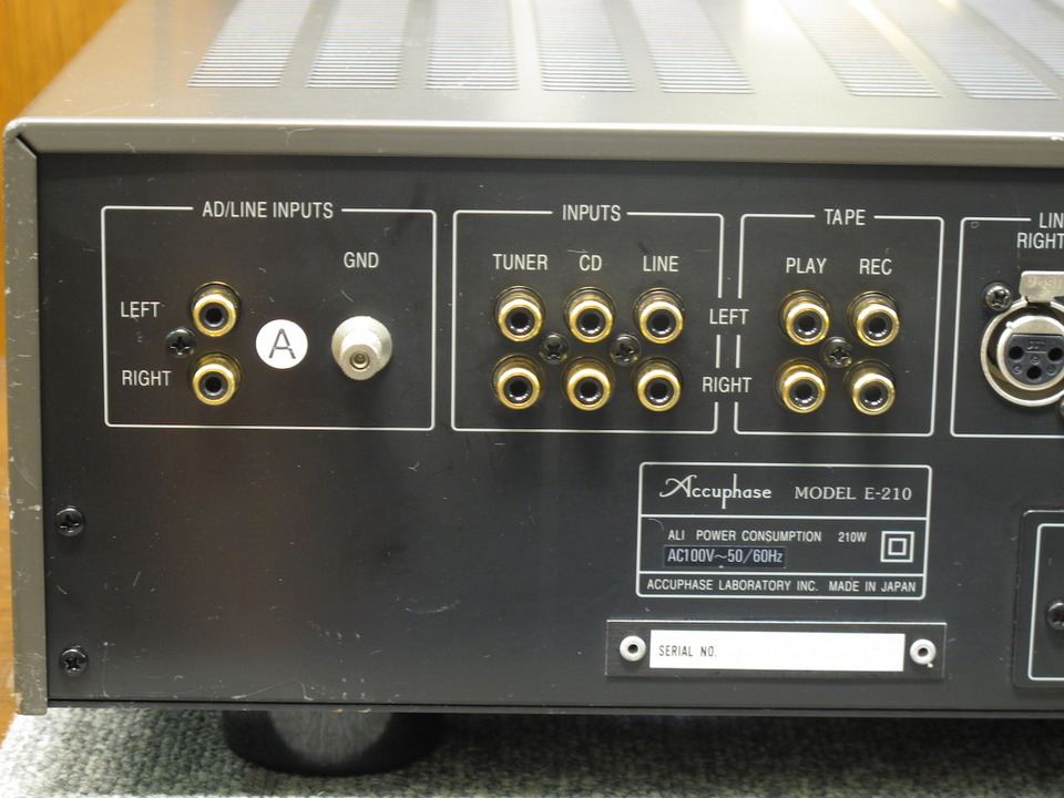 E-210 Accuphase - 中古オーディオ 高価買取・販売 ハイファイ堂