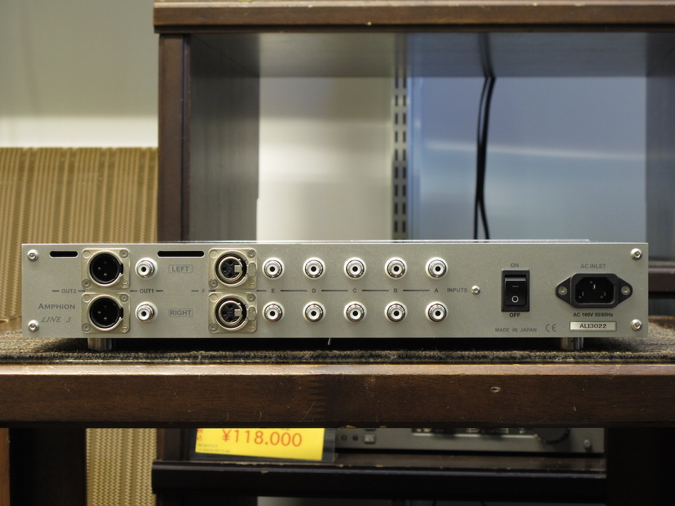 LINE 3 AMPHION - 中古オーディオ 高価買取・販売 ハイファイ堂