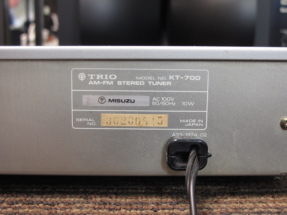 KT-700 TRIO - 中古オーディオ 高価買取・販売 ハイファイ堂