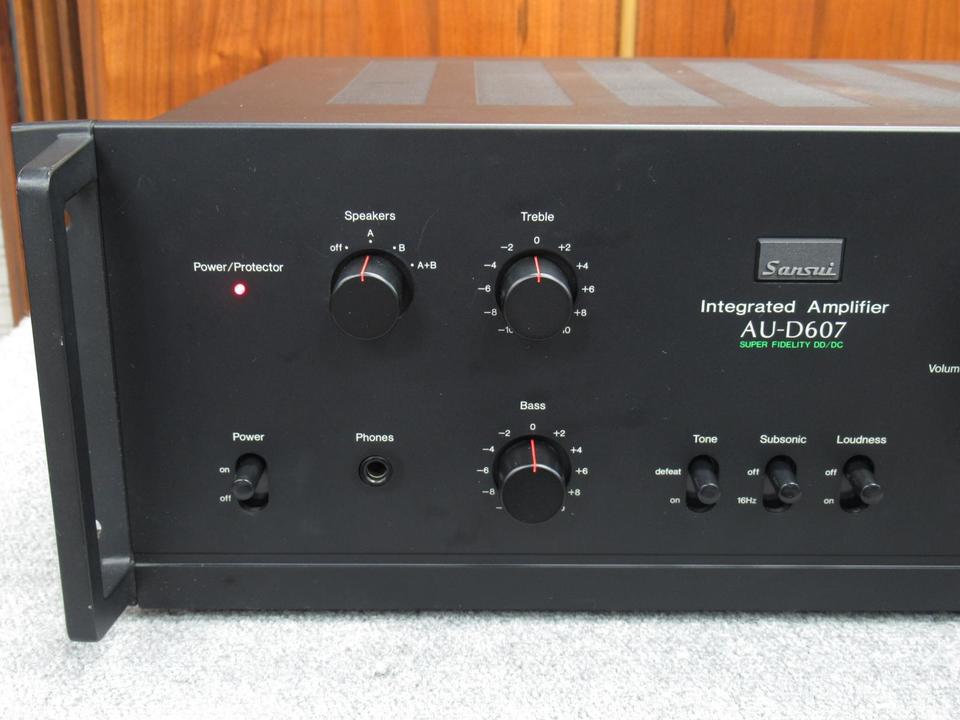 AU-D607 SANSUI - 中古オーディオ 高価買取・販売 ハイファイ堂