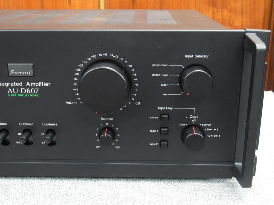 AU-D607 SANSUI - 中古オーディオ 高価買取・販売 ハイファイ堂