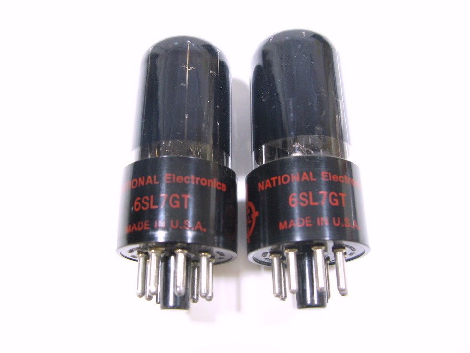 6SL7GT NATIONAL ELECTRONICS - 中古オーディオ 高価買取・販売 ハイファイ堂
