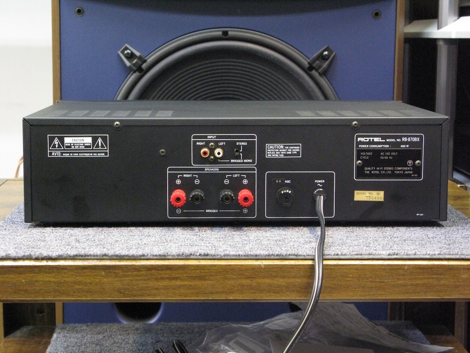 RB-870BX ROTEL - 中古オーディオ 高価買取・販売 ハイファイ堂
