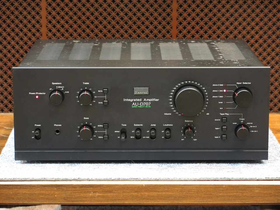 AU-D707 SANSUI - 中古オーディオ 高価買取・販売 ハイファイ堂