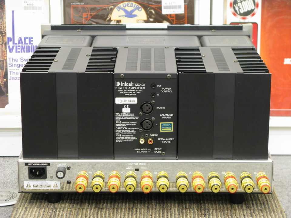 MC402 McIntosh - 中古オーディオ 高価買取・販売 ハイファイ堂
