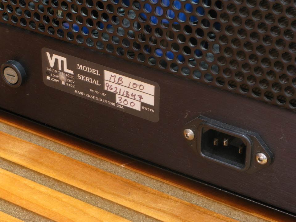 MB-100 VTL - 中古オーディオ 高価買取・販売 ハイファイ堂