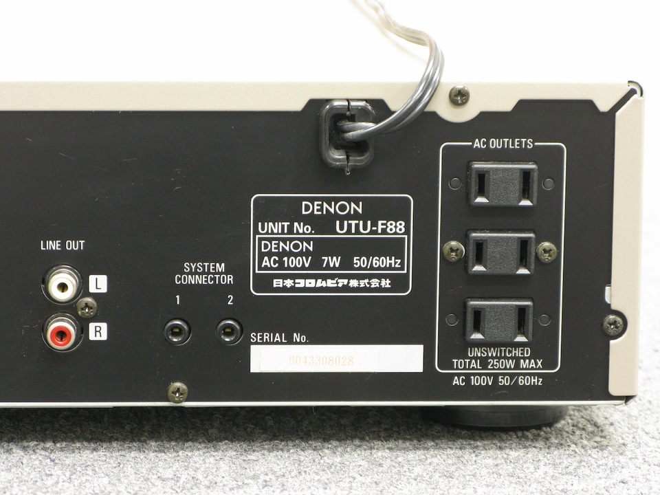 UTU-F88 DENON - 中古オーディオ 高価買取・販売 ハイファイ堂
