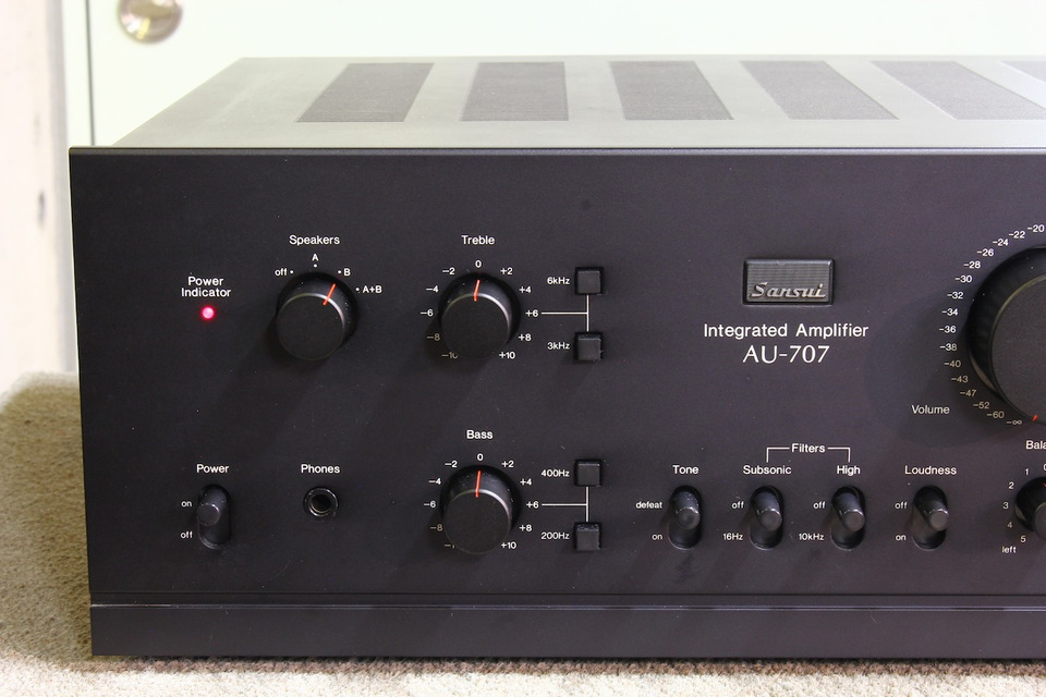 AU-707 SANSUI - 中古オーディオ 高価買取・販売 ハイファイ堂