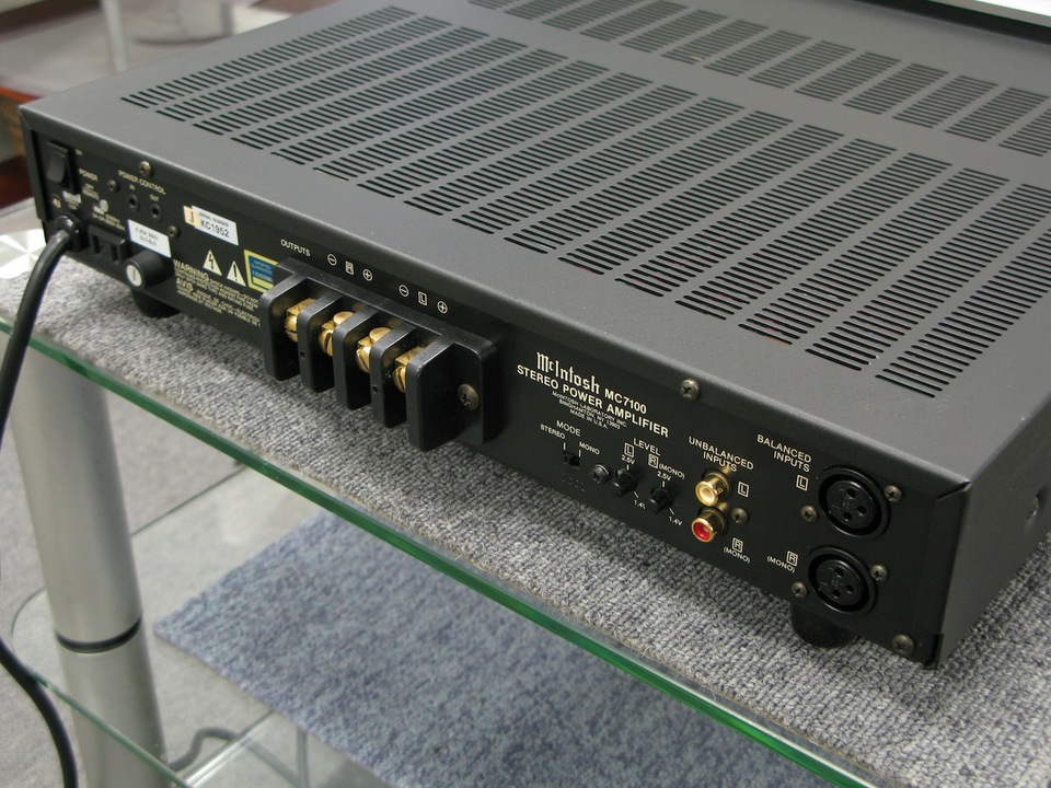 MC7100 McIntosh - 中古オーディオ 高価買取・販売 ハイファイ堂