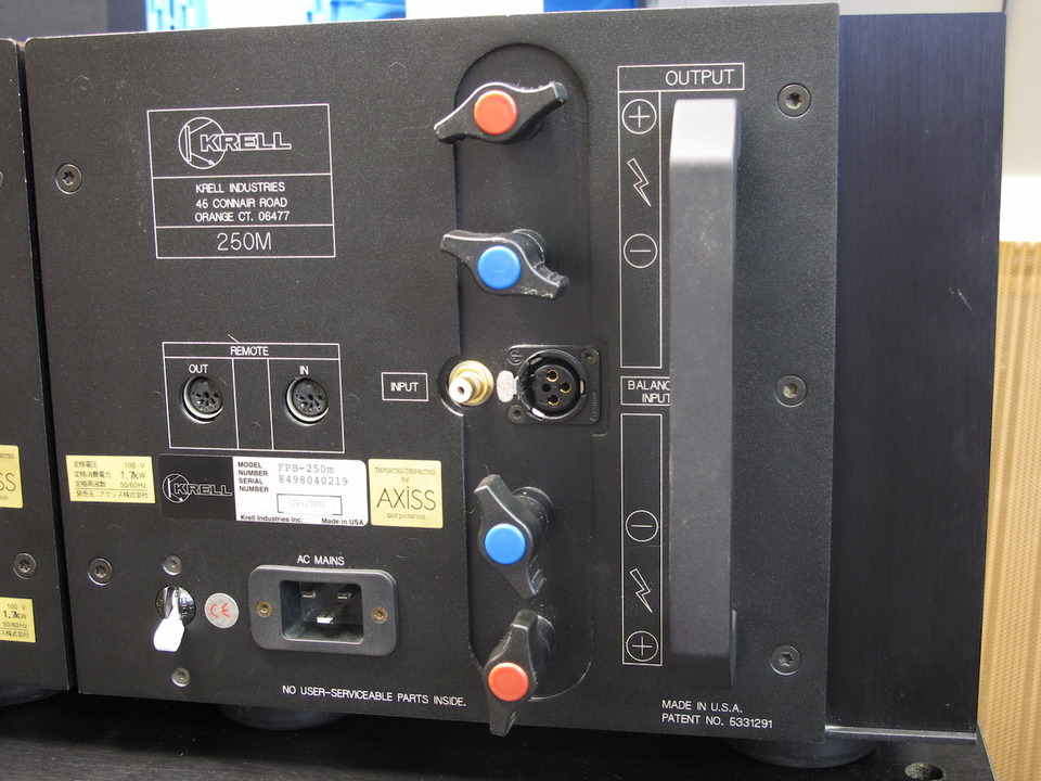 FPB-250M KRELL - 中古オーディオ 高価買取・販売 ハイファイ堂