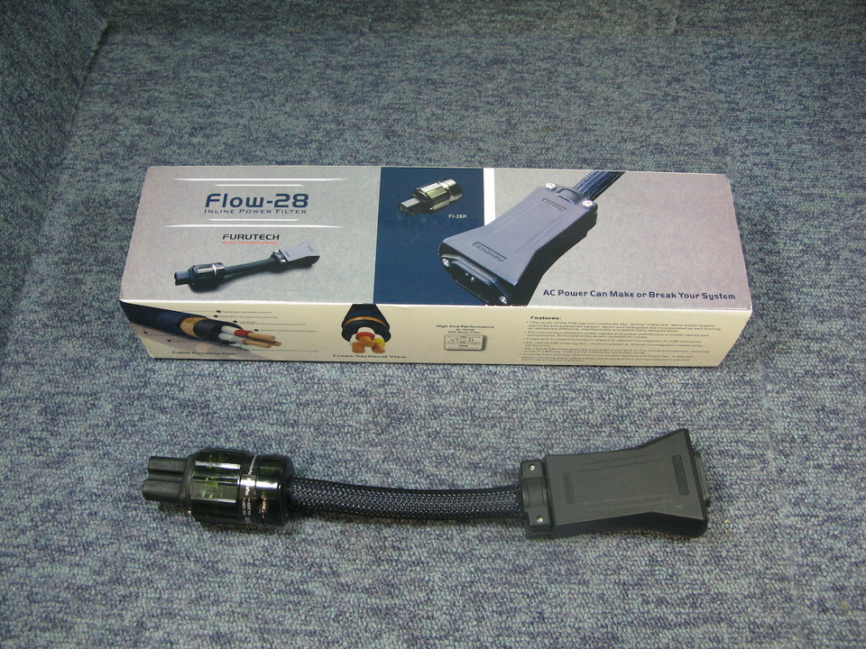 FLOW-28 INLINE POWER FILTER FURUTECH - 中古オーディオ 高価買取・販売 ハイファイ堂