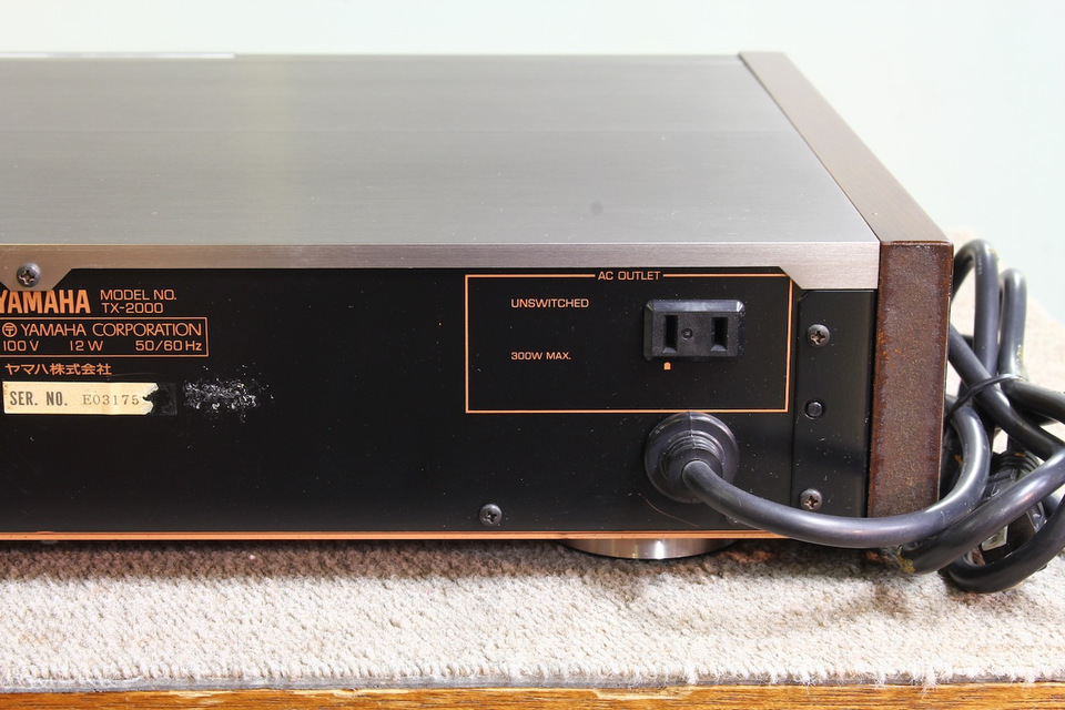 TX-2000 YAMAHA - 中古オーディオ 高価買取・販売 ハイファイ堂