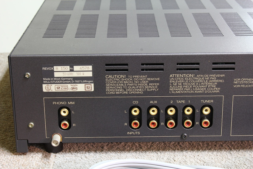 B150 REVOX - 中古オーディオ 高価買取・販売 ハイファイ堂