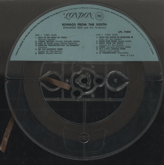 BONGOS FROM THE SOUTH/EDMUNDO ROS EDMUNDO ROS - 中古オーディオ 高価買取・販売 ハイファイ堂
