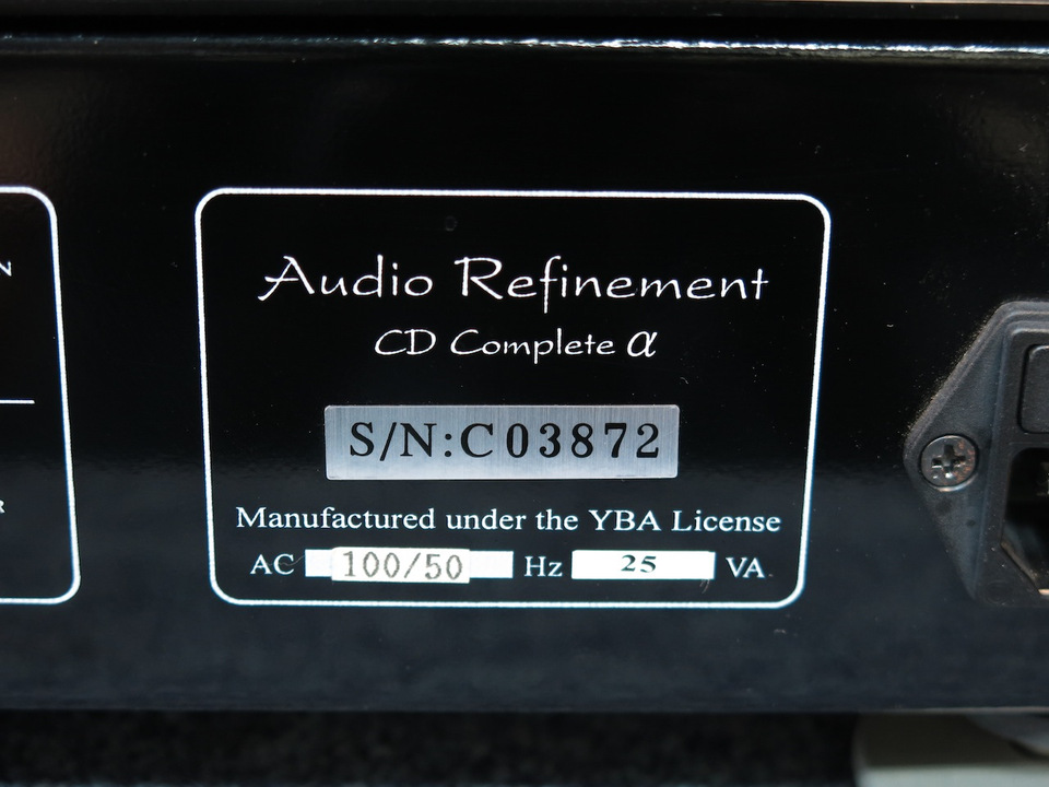 CD Complete α Audio Refinement - 中古オーディオ 高価買取・販売 ハイファイ堂