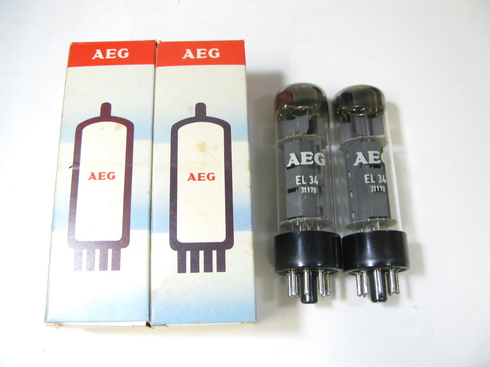 EL34 AEG - 中古オーディオ 高価買取・販売 ハイファイ堂