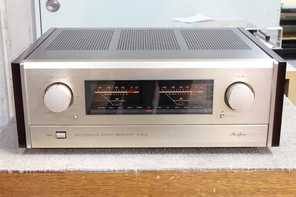 E-405 Accuphase - 中古オーディオ 高価買取・販売 ハイファイ堂