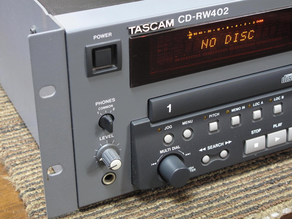 CD-RW402 TASCAM - 中古オーディオ 高価買取・販売 ハイファイ堂
